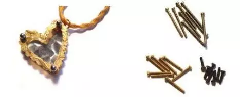 7 種冷連接珠寶製作類型：螺釘、凸耳、鉚釘等