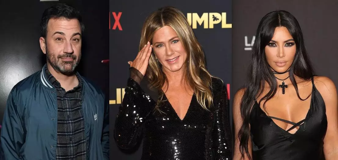 Kaleresan Ngeunaan Jennifer Aniston Kesel Ngeunaan Silaturahim Jimmy Kimmel Sareng Kardashians